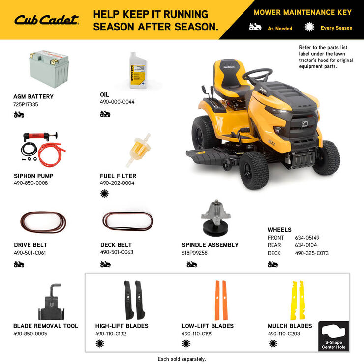Cub Cadet XT1 LT46 Lawn Tractor