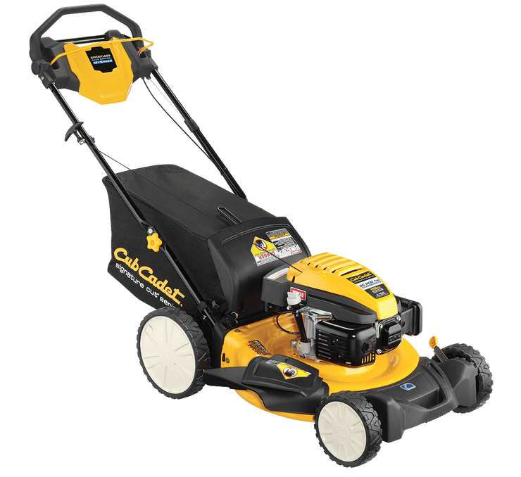 Cub cadet push mower electric start store