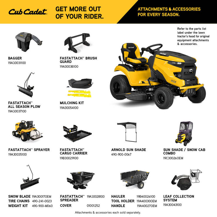Cub Cadet XT2 LX42 Lawn Tractor